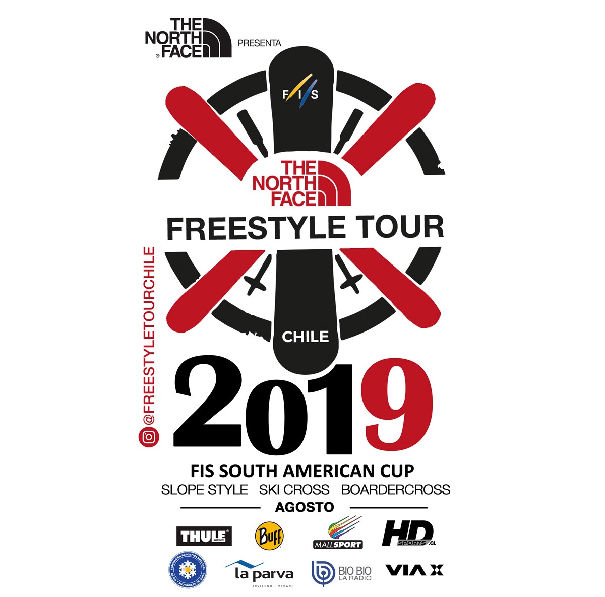 Freestyle Tour 2019 presentado por The North Face en Chile | Chilenieve